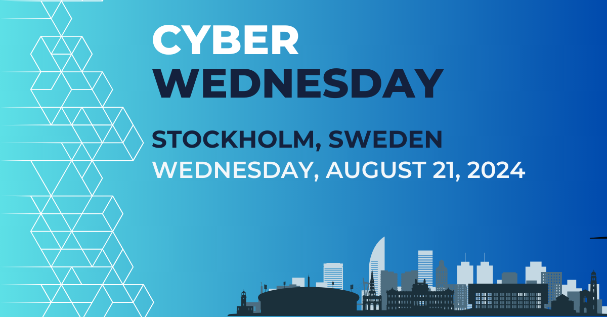 Schedule› Cybersecurity Summit | Stockholm, 2024